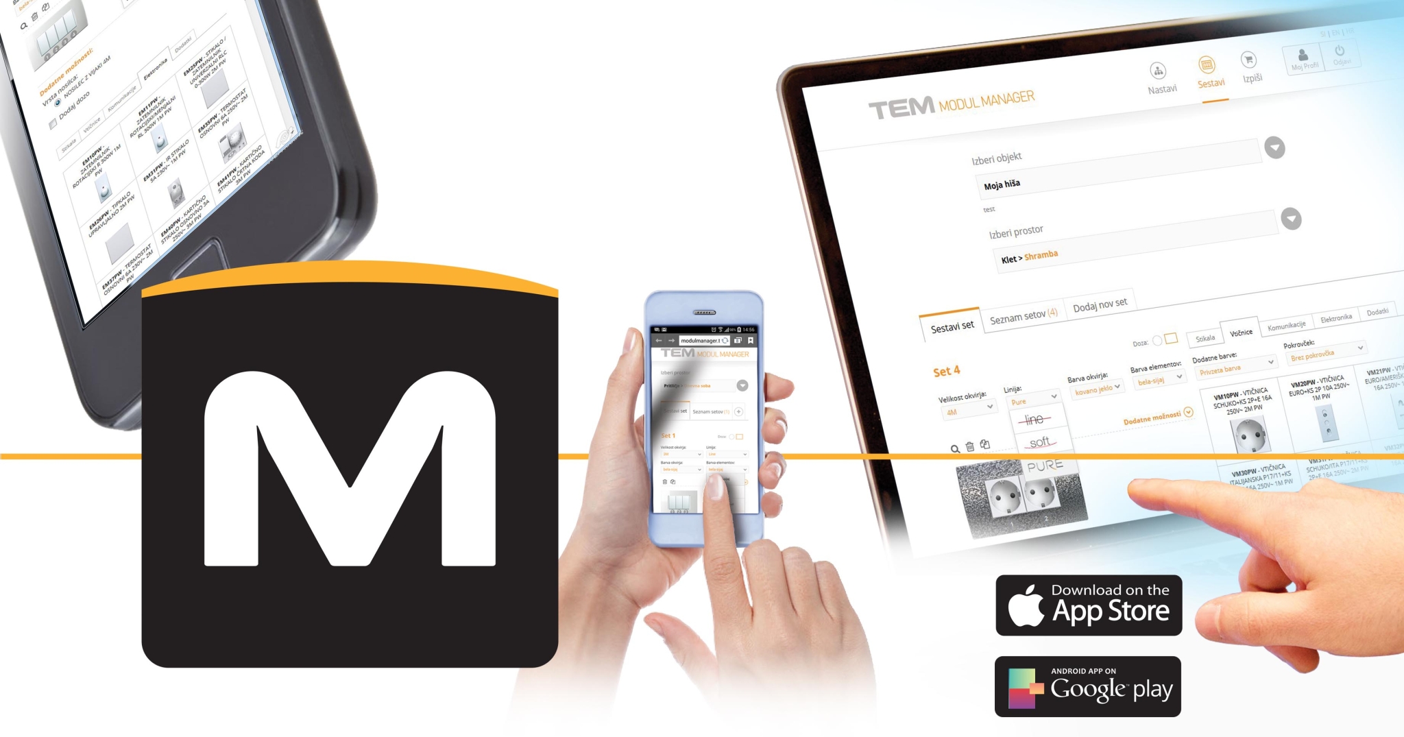 Unique switches and sockets - TEM Čatež d. o. o.