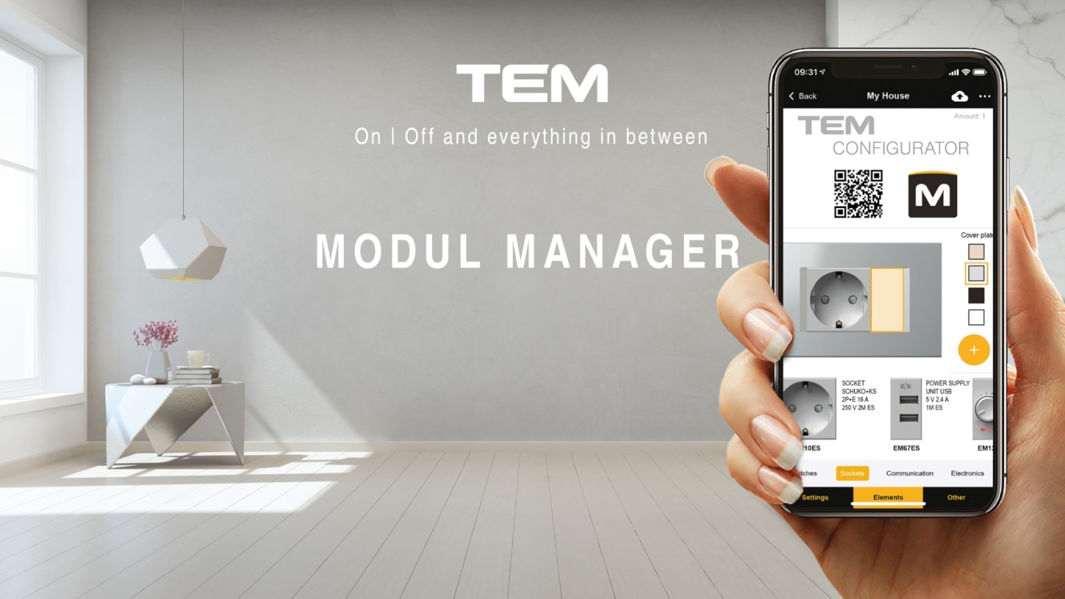 Unique switches and sockets - TEM Čatež d. o. o.